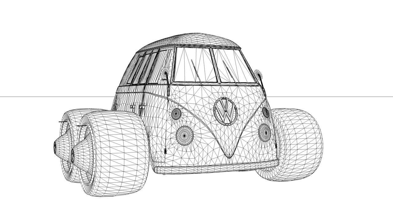 Rigged Toy Car Free 3D Model - .c4d - Free3D