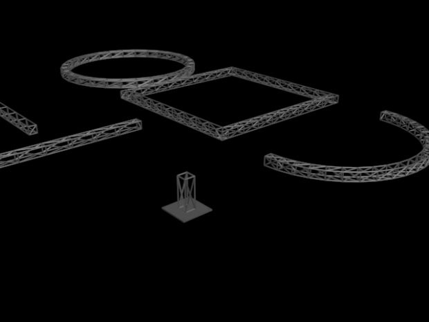 Truss Package Free 3D Model - .max - Free3D