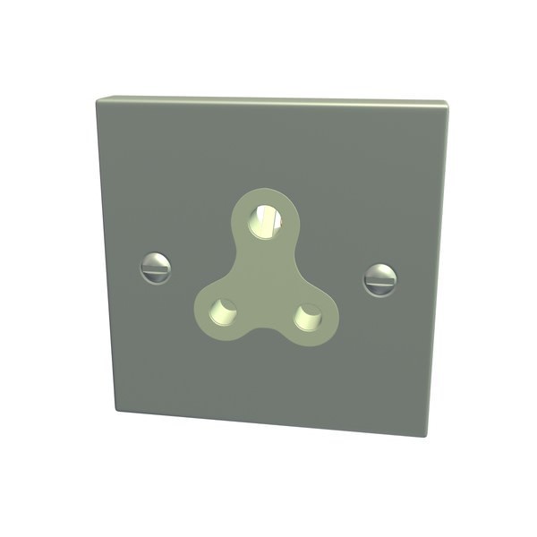 BS 546 Female Wall Socket v4 Free 3D Model - .obj .stl - Free3D
