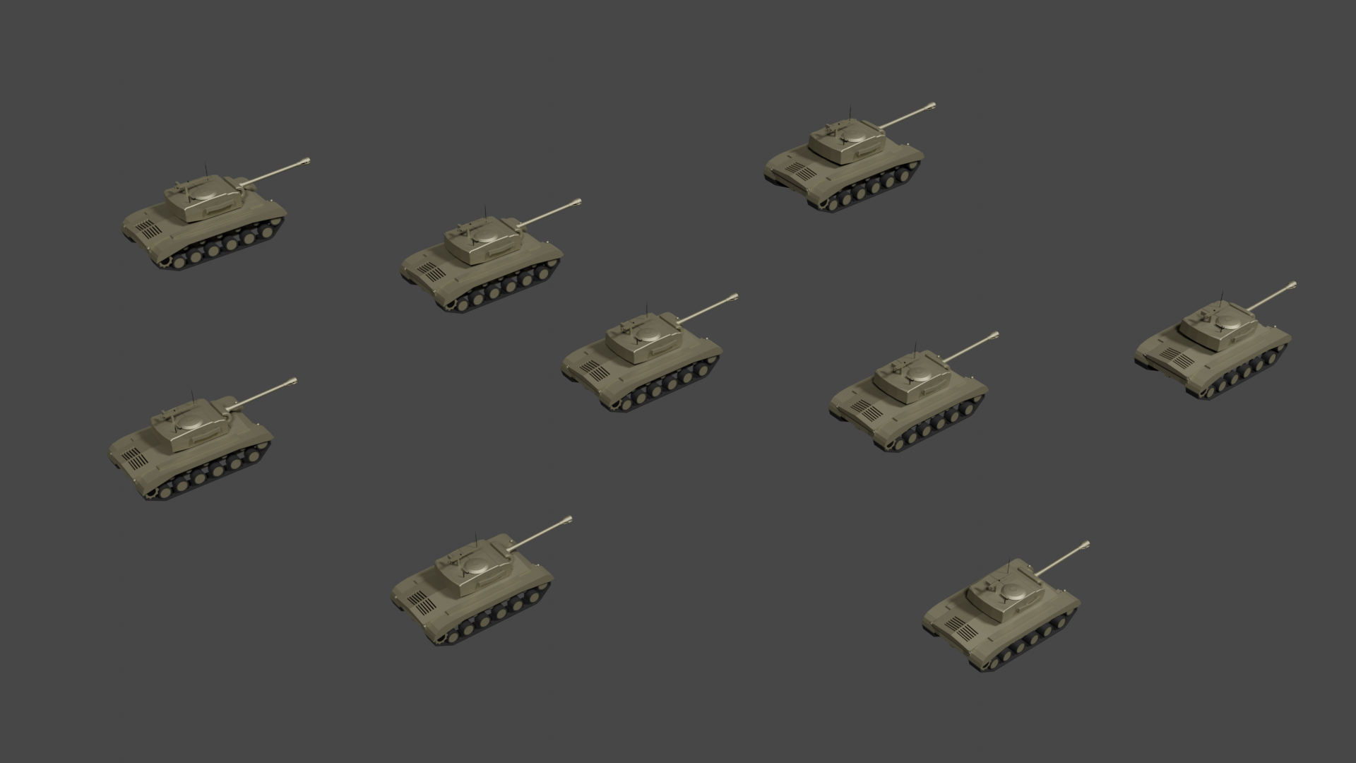 Tank low poly 2 Free 3D Model - .blend .obj .dae - Free3D