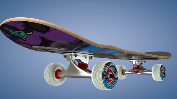 Skate sk8 Modelo 3D gratis - .c4d - Free3D