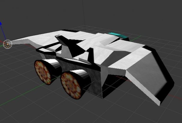 Low poly Space Ship Free 3D Model - .blend - Free3D