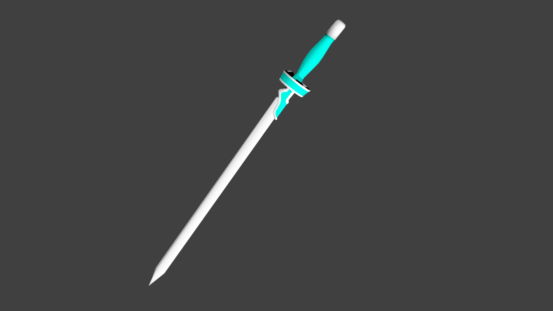 Rapier sword Free 3D Model - .blend .fbx - Free3D
