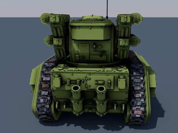 Hydra flak imperial guard cadia Free 3D Model - .obj .sldasm - Free3D