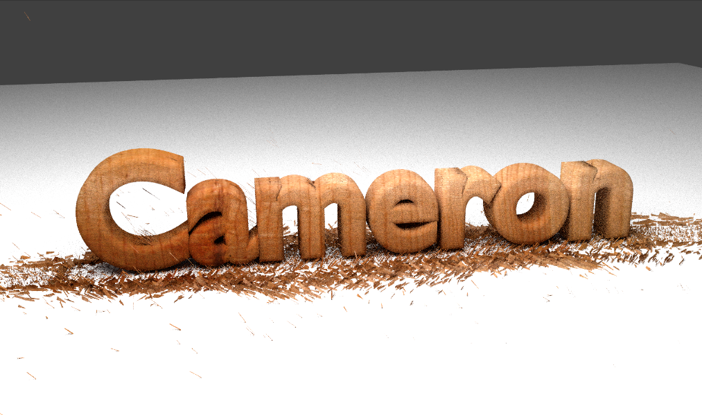 Wood Chip Name Animation Free 3D Model - .3ds .obj .mtl - Free3D
