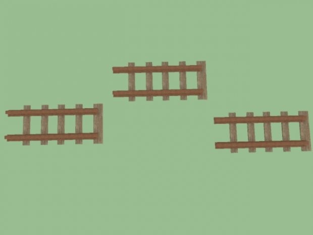Train track Free 3D Model - .dae - Free3D