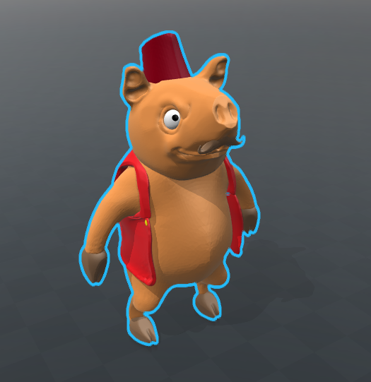 PigMan Free 3D Model - .obj .mtl - Free3D