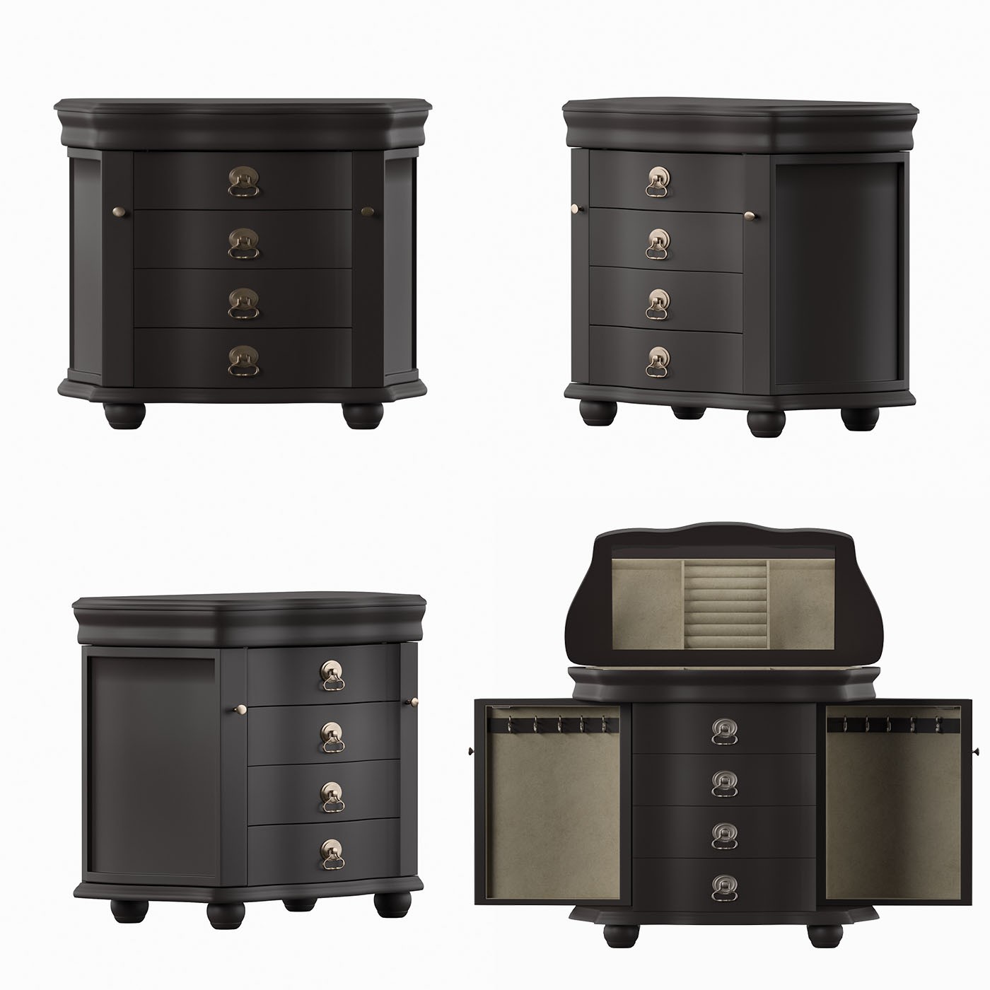 Classic Jewelry Box Free 3D Model - .max .obj .fbx - Free3D