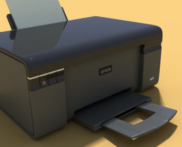 Printer Free 3D Model - .3ds .sldprt - Free3D