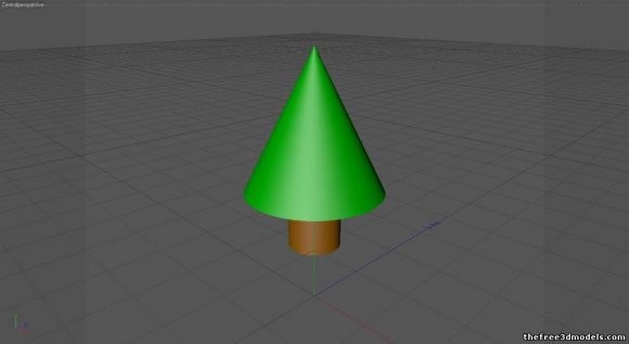 Simple Tree Free 3D Model - .fbx - Free3D