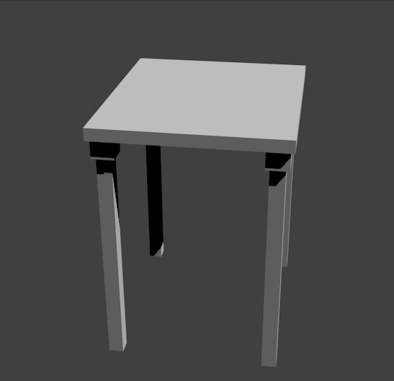 Table Free 3D Model - .blend - Free3D
