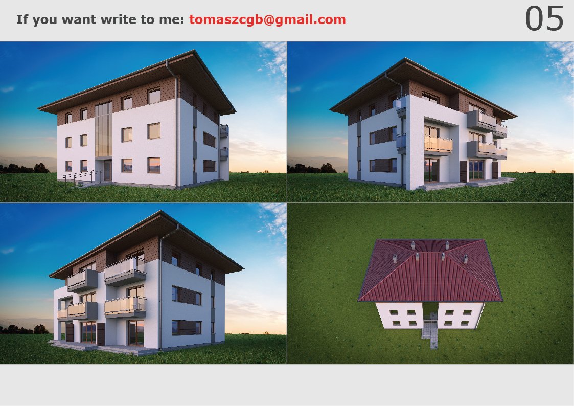 Building House 05 Free 3D Model - .obj .dae .fbx - Free3D