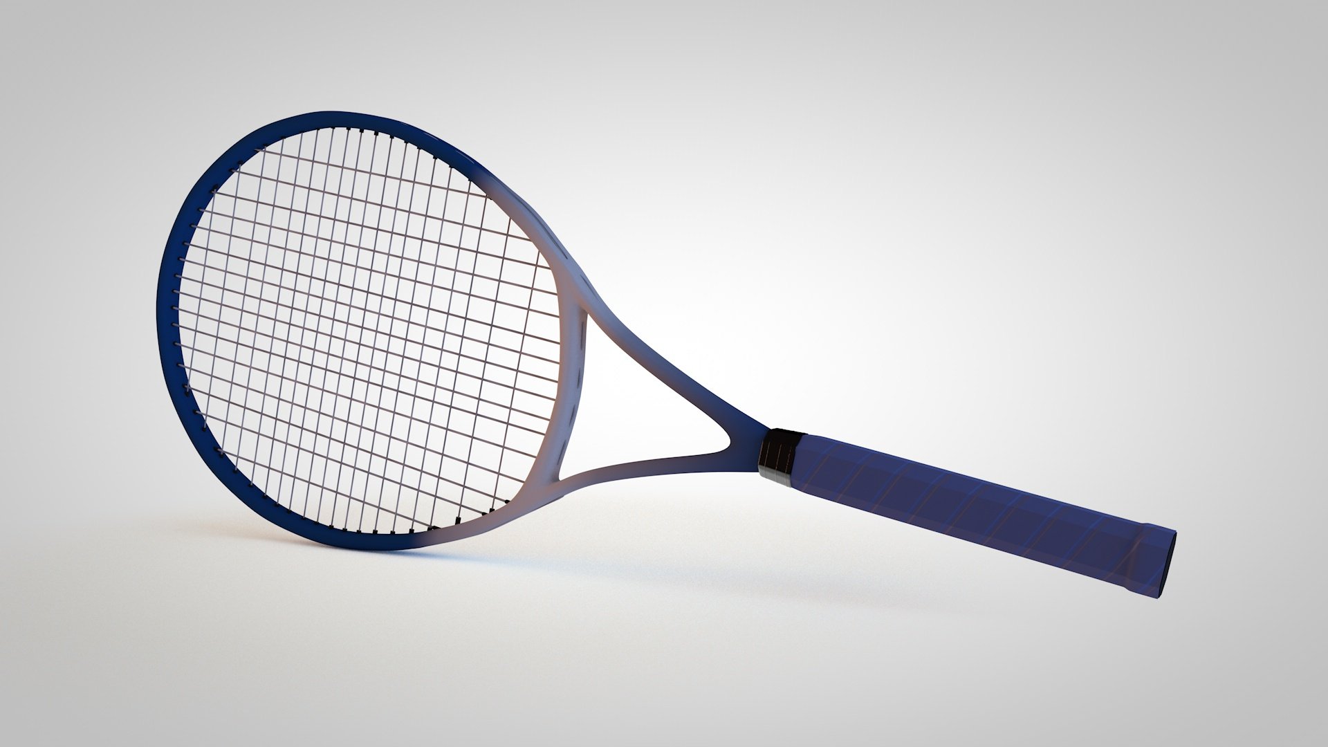 Raqueta de tenis Modelo 3D gratis - .obj .c4d - Free3D