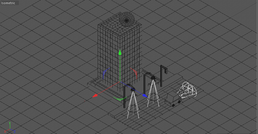 Low poly scene Free 3D Model - .3ds .obj .c4d - Free3D