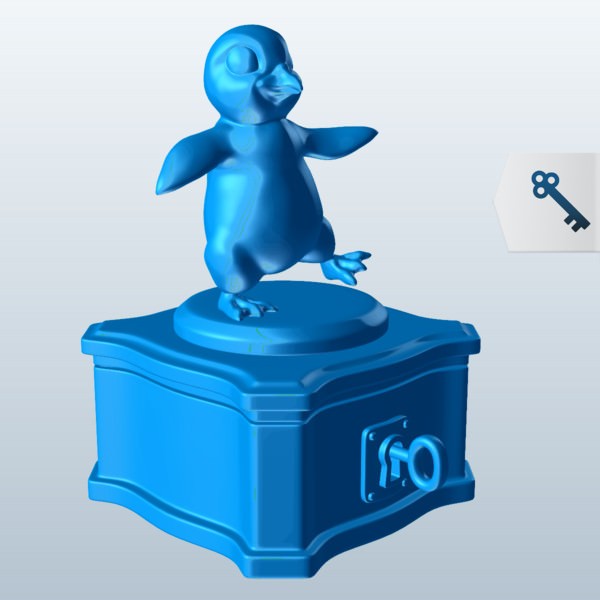 Dancing Penguin v1 Free 3D Model - .obj .stl - Free3D