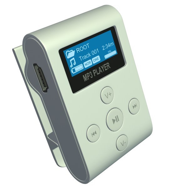 MP3 Player v1 Free 3D Model - .obj .stl - Free3D