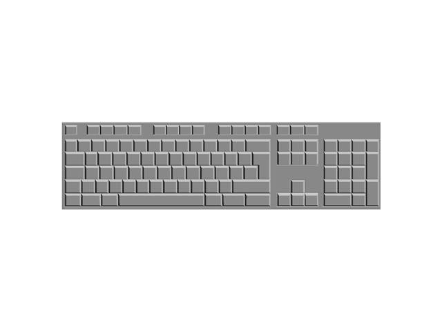 Computer keyboard Free 3D Model - .stp - Free3D