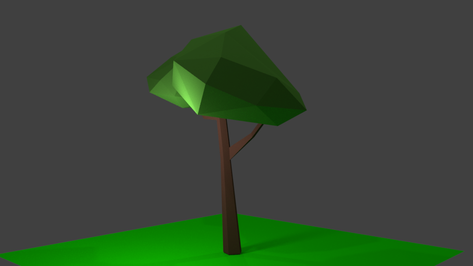 Low Poly Tree Free 3D Model - .fbx - Free3D