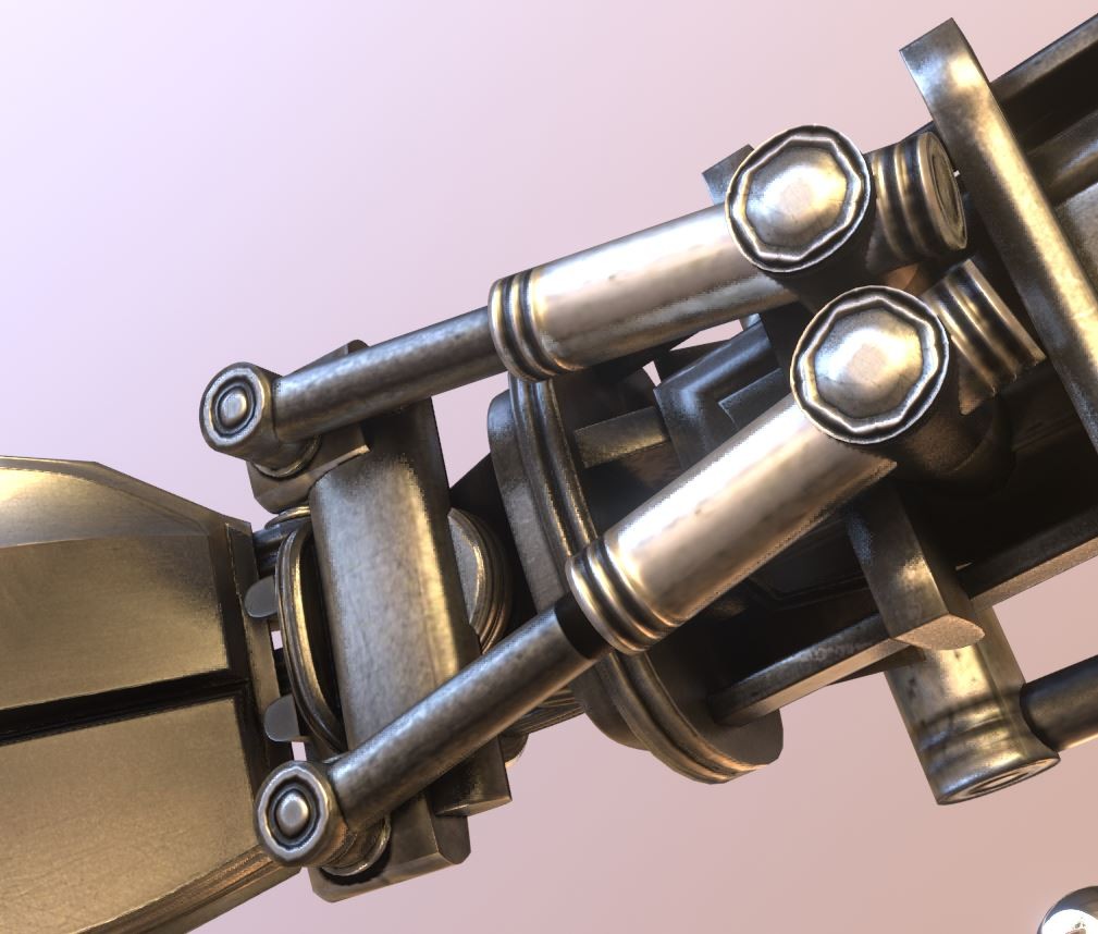 Rigged Robot Arms Blender-2.82a Version Free 3D Model - .jpg .blend ...