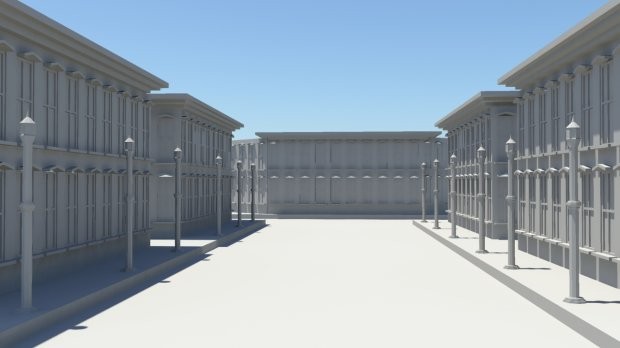 Street Free 3D Model - .mb - Free3D