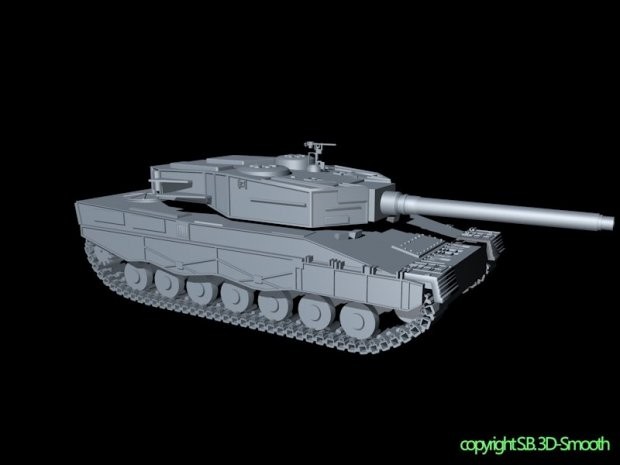 Leopard 2 Free 3D Model - .c4d - Free3D
