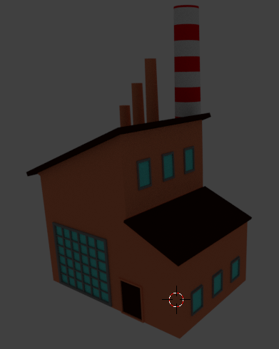 Cartoon Factory Free 3D Model - .blend - Free3D