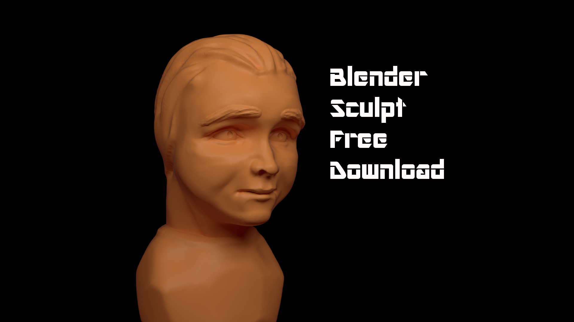 Blender Face Sculpt Free 3D Model - .blend .obj .fbx - Free3D