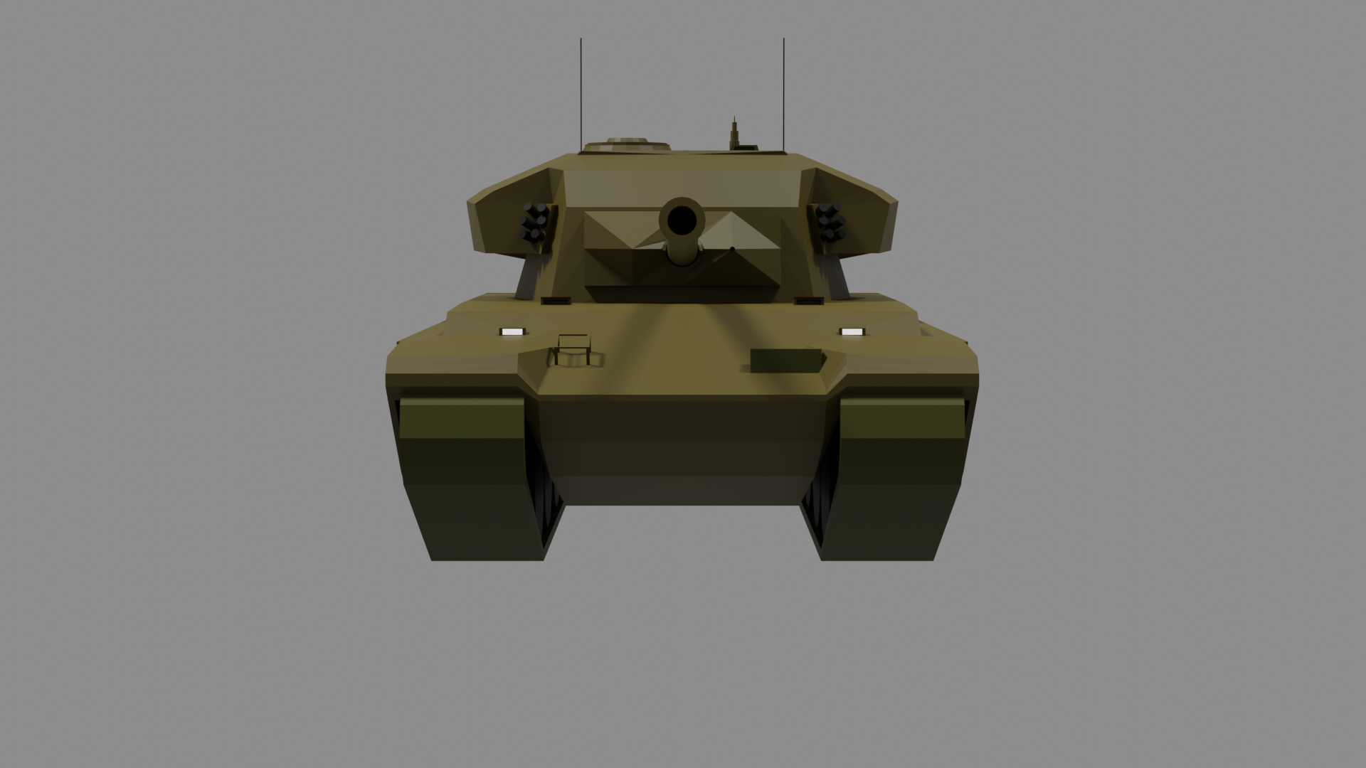 Tank low poly 3 Free 3D Model - .blend .obj .fbx .dae - Free3D