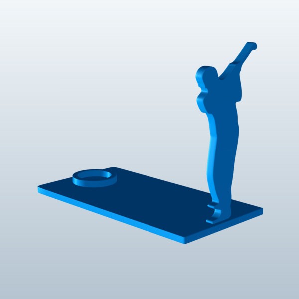 Golf Player during backswing v2 Free 3D Model - .obj .stl - Free3D