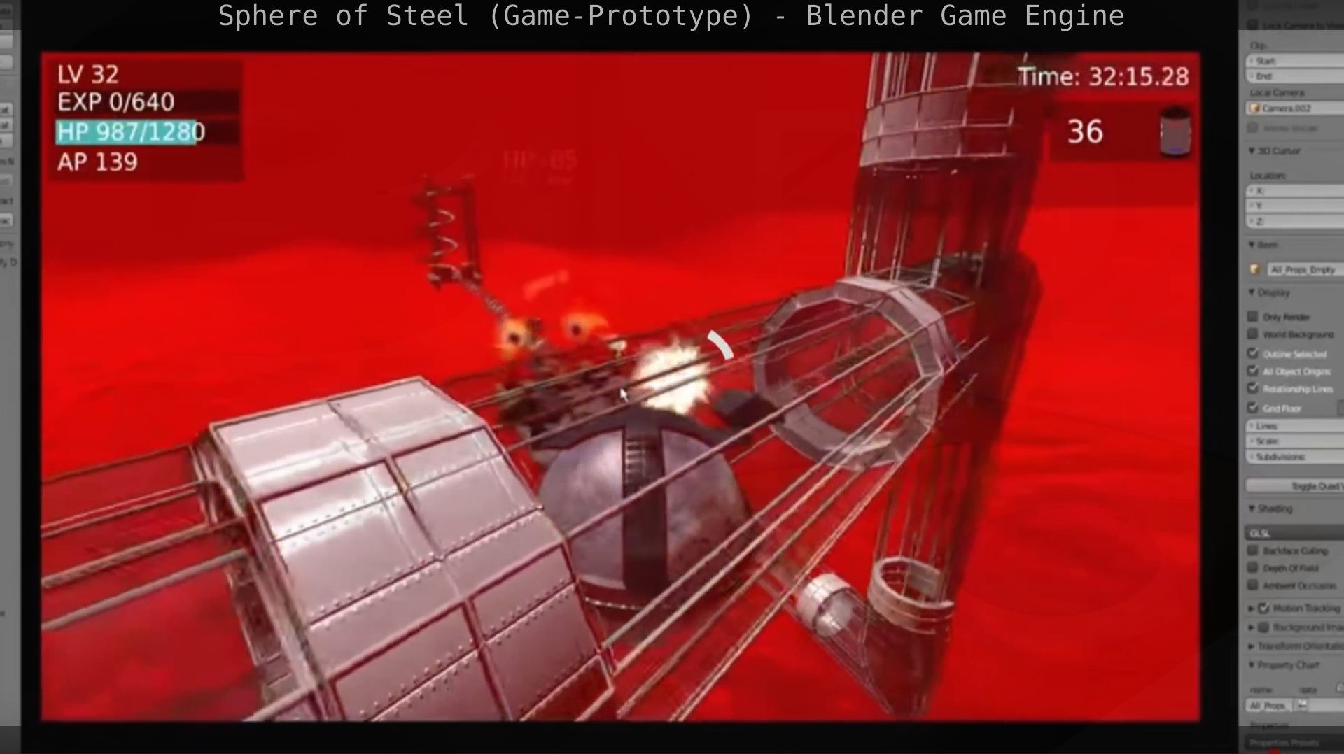 BGE SoS - Game Prototype Free 3D Model - .blend - Free3D