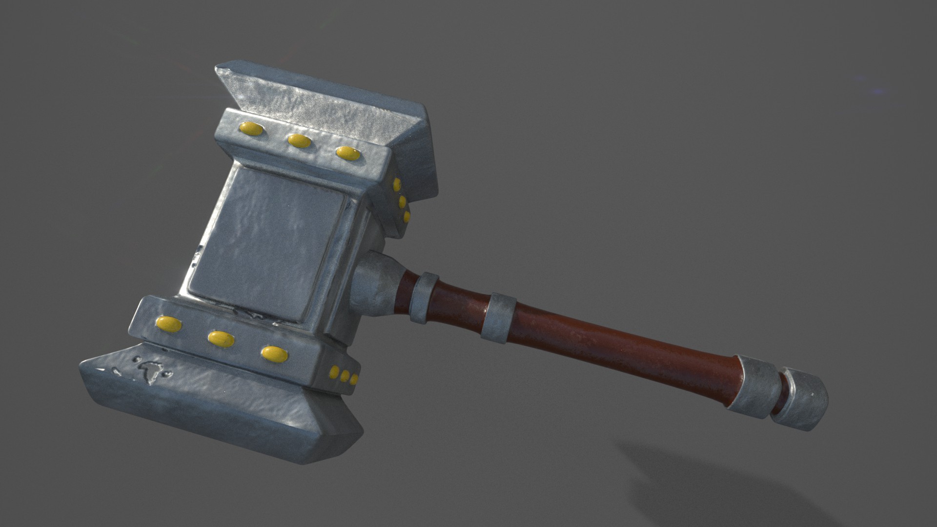 Doomhammer Free 3D Model - .fbx .obj .png .tx - Free3D