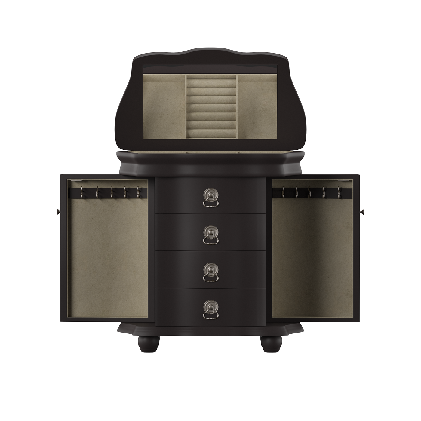 Classic Jewelry Box Free 3D Model - .max .obj .fbx - Free3D