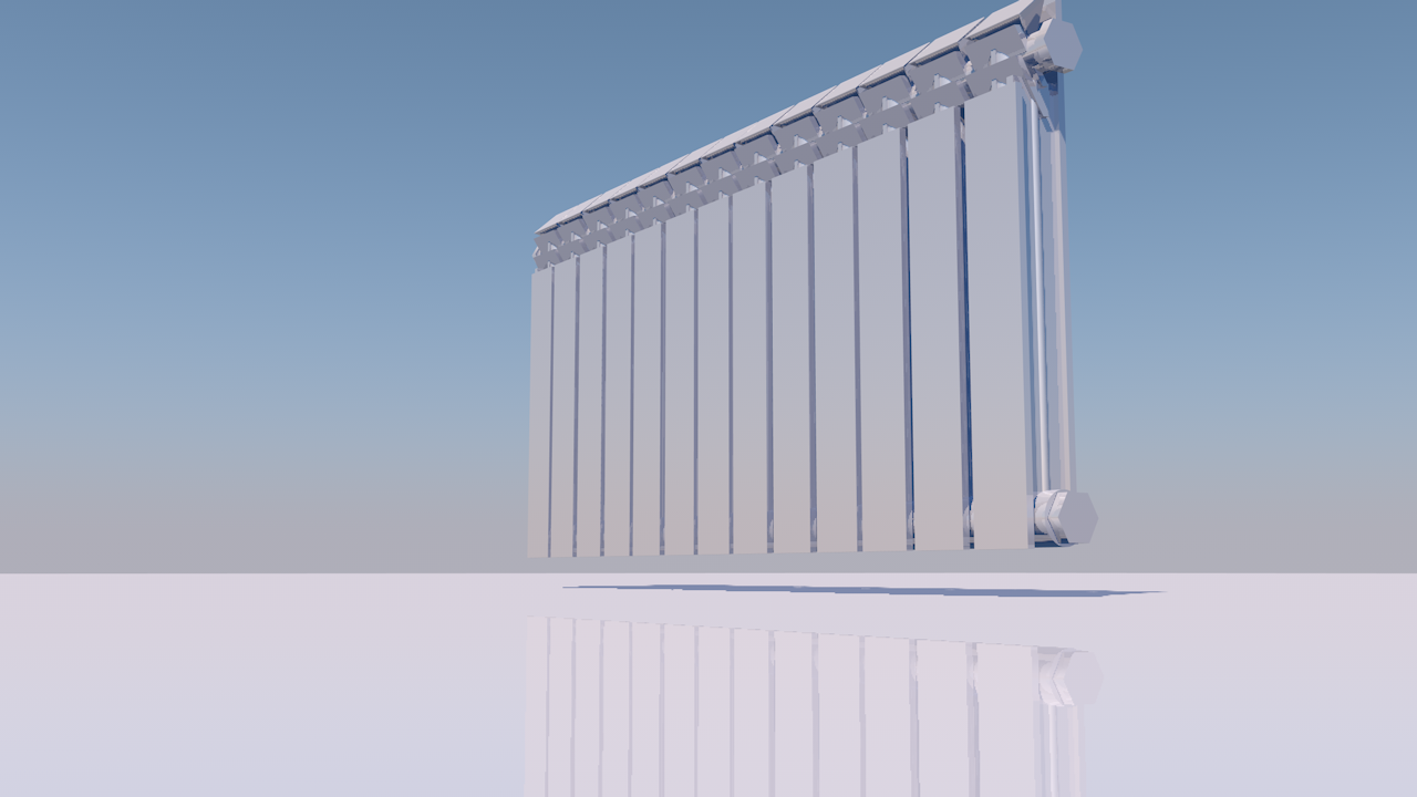 Radiator Free 3D Model - .mlt .obj .c4d - Free3D