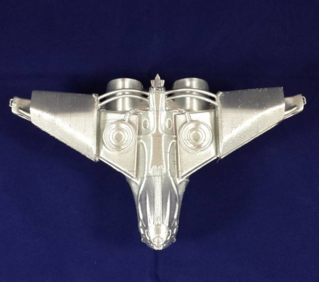 Intergalactic Spaceship 3d-printable Free 3D Model - .blend .stl - Free3D