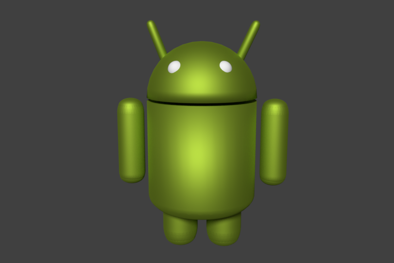 Android_Icon_3D 免费的3D模型 - .obj .fbx .3ds .blend - Free3D