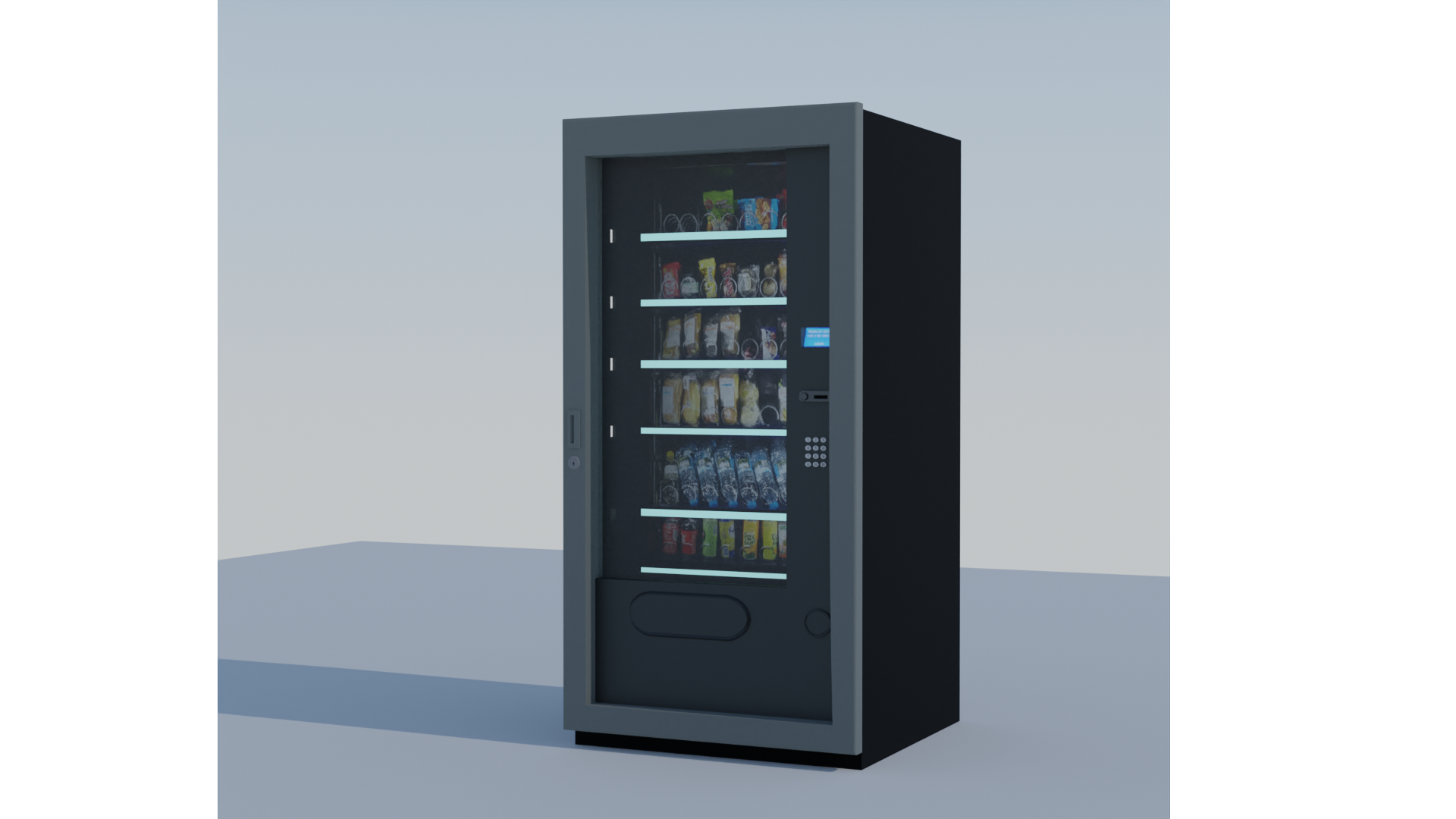 Vending Machine Free 3D Model - .fbx - Free3D