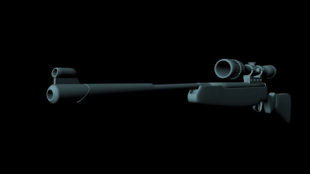 Air Rifle Free 3D Model - .ma .mb - Free3D