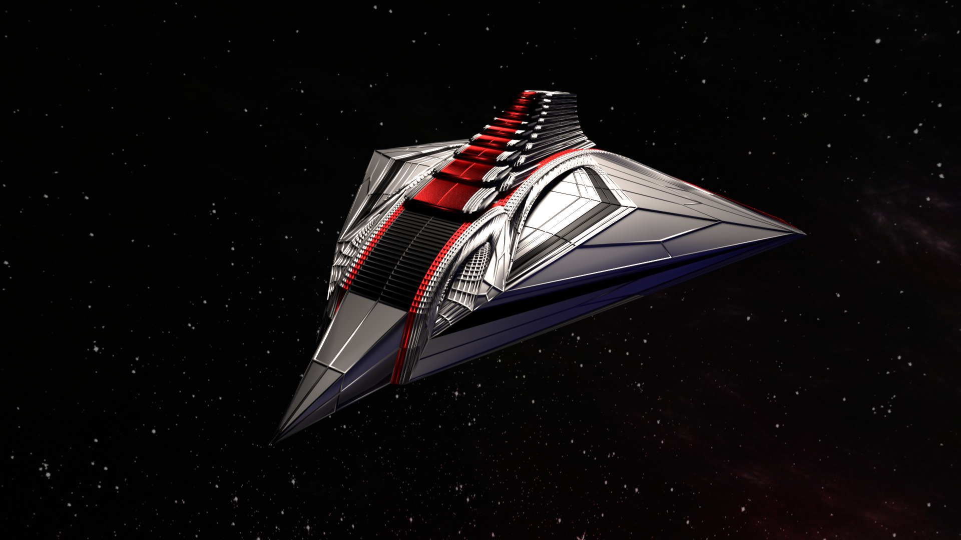 Starship Free 3D Model - .blend - Free3D