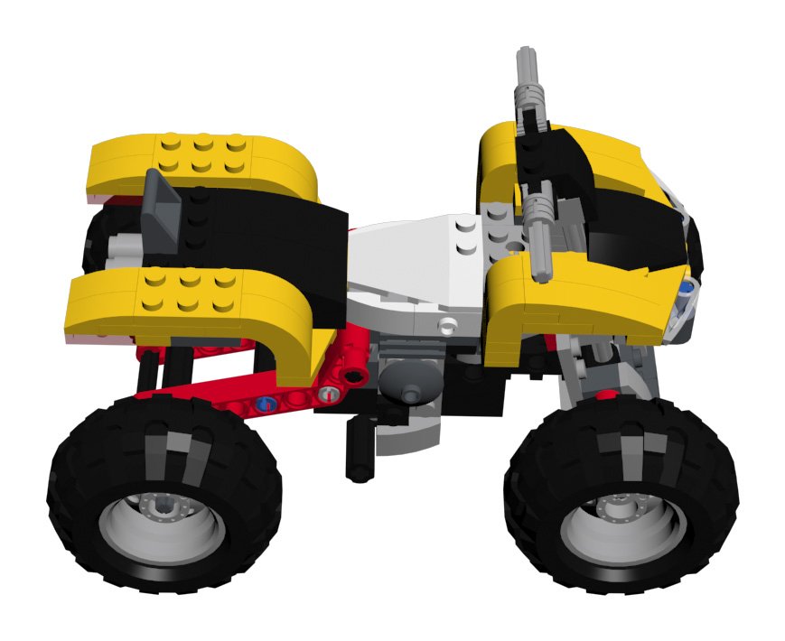 Lego 31022 Turbo Quad [A] Free 3D Model - .3ds .dae .max .fbx - Free3D