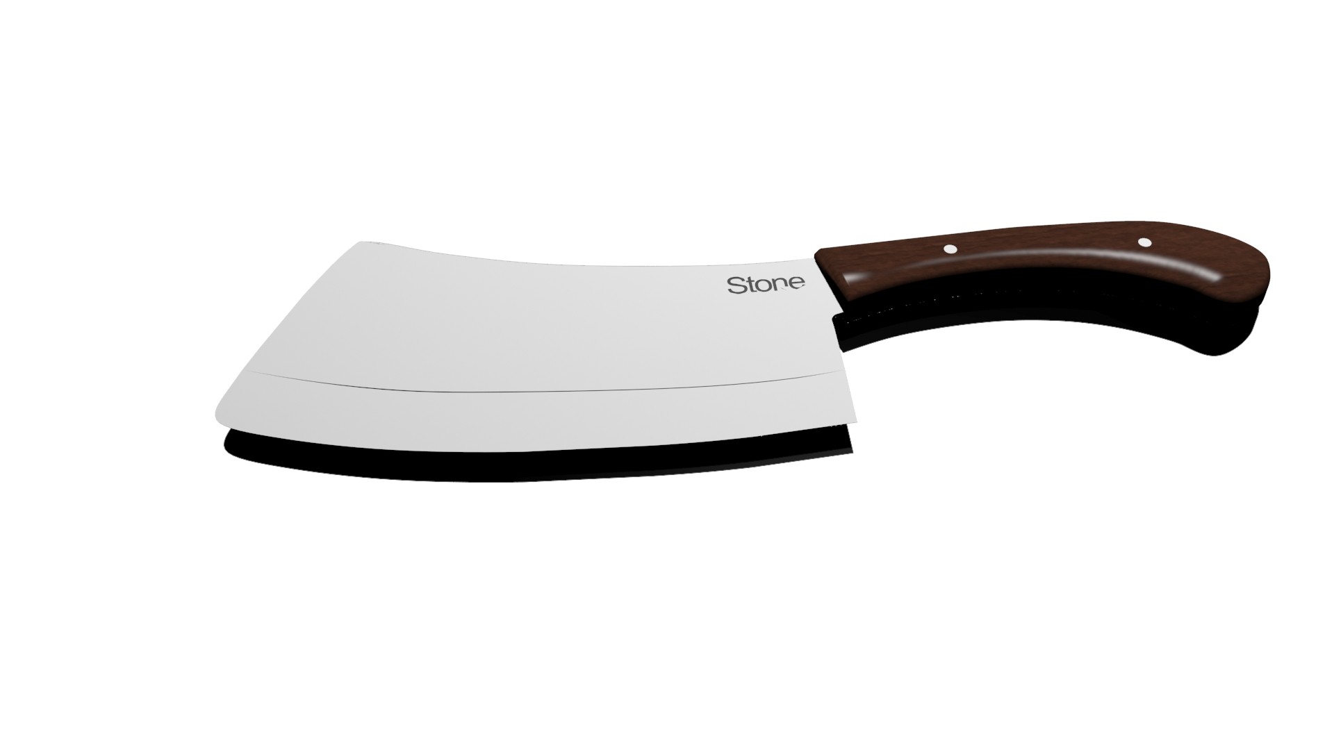 Cleaver, big knife Free 3D Model - .obj .fbx .max - Free3D