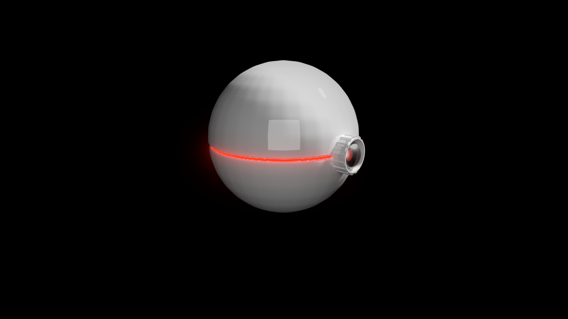 Ball Droid Free 3D Model - .blend - Free3D