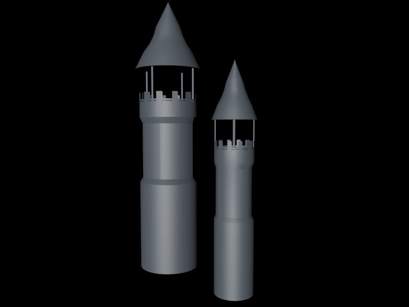 Stronghold legends tower Free 3D Model - .c4d - Free3D