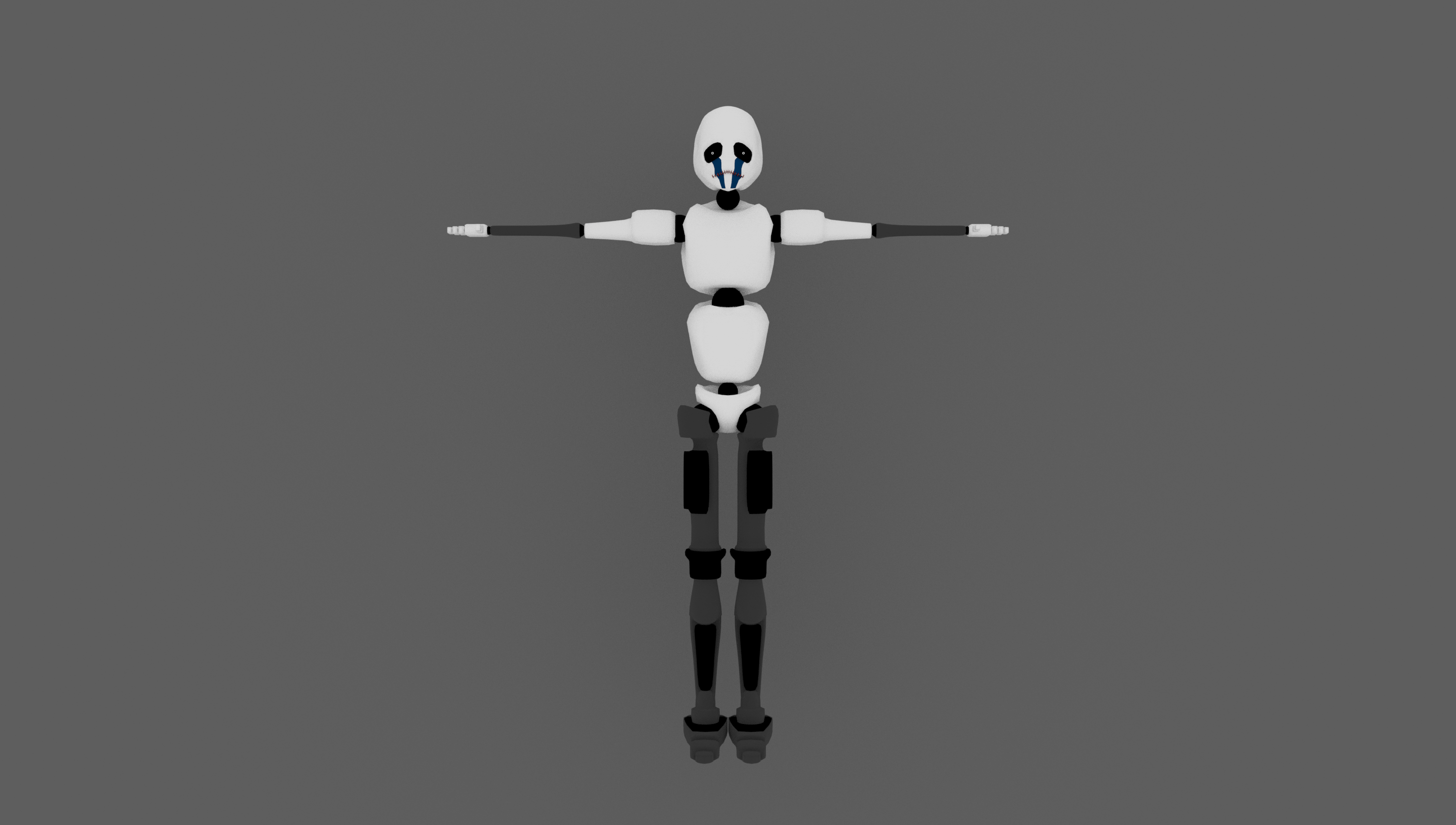 Fully Rigged Doll Free 3D Model - .blend - Free3D