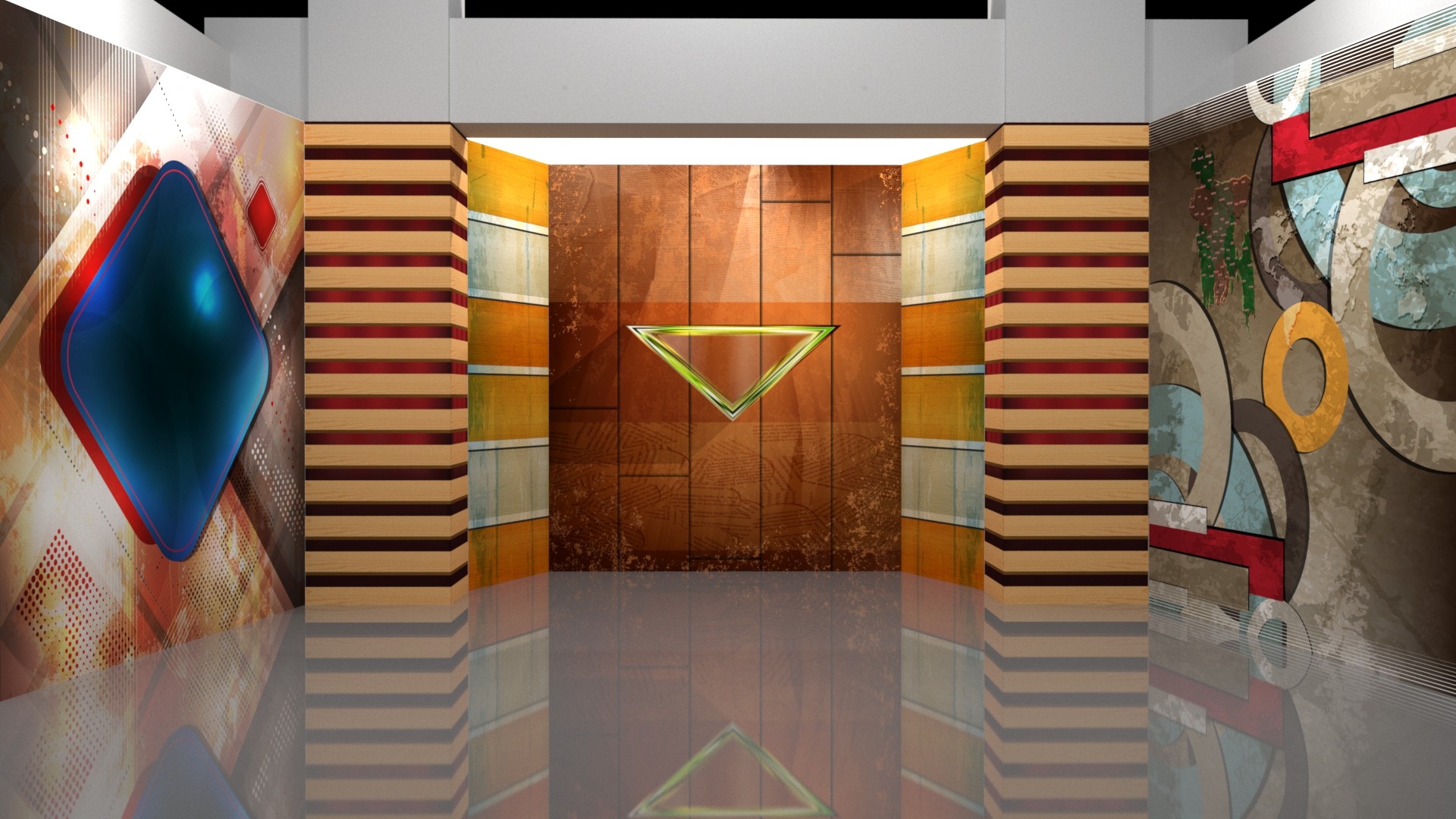 Virtual Set Free 3D Model - .max - Free3D