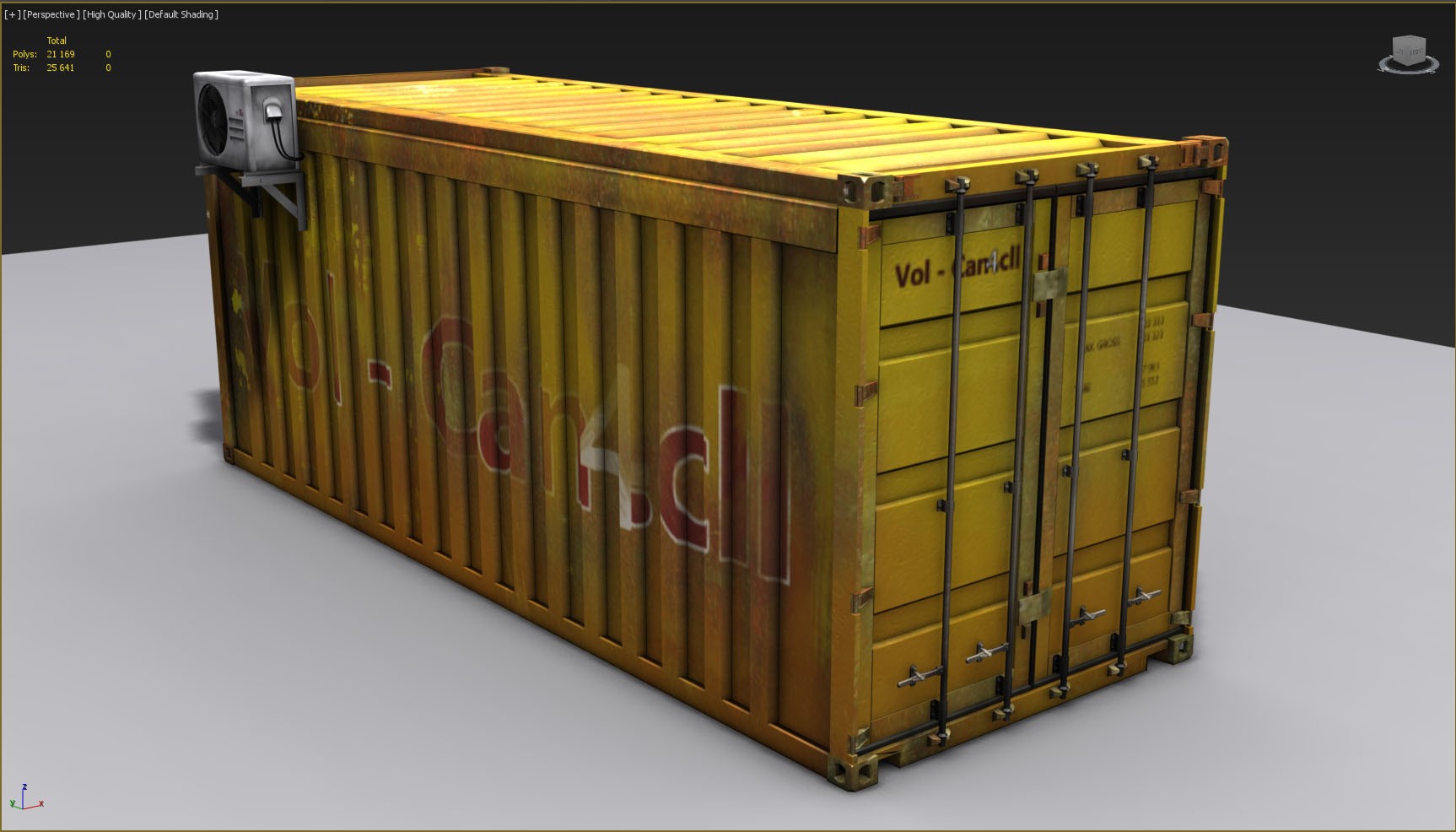Container Free 3D Model - .max .obj .fbx .3ds .jpg .png - Free3D