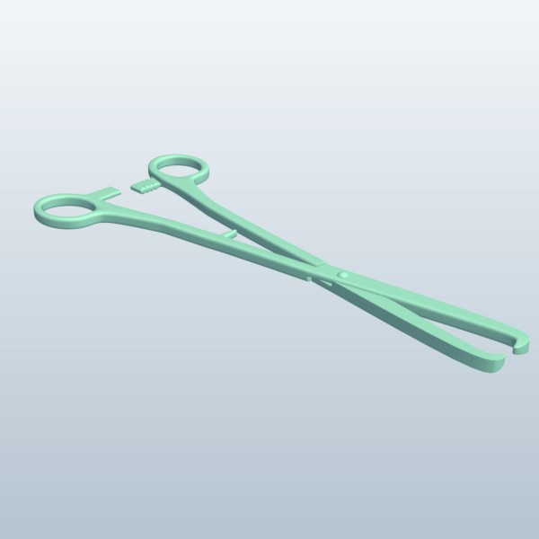 Tenaculum v1 Modelo 3D gratis - .obj .stl - Free3D