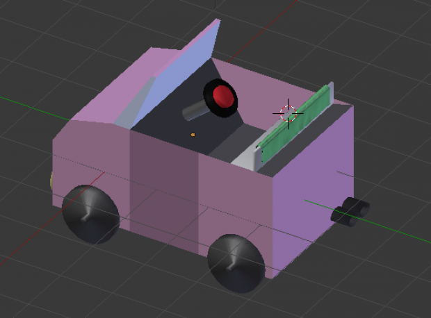 Simple Toy Car Free 3D Model - .blend - Free3D