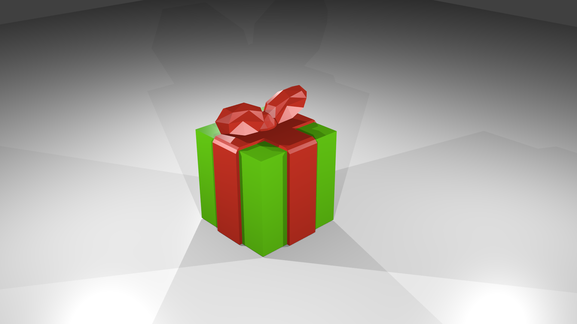Low poly present Free 3D Model - .blend .fbx - Free3D