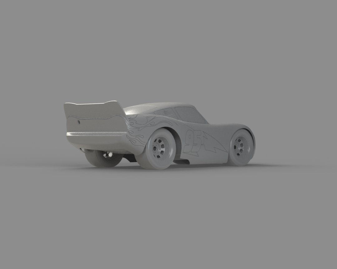 Mcqueen Lightning Cars Free 3D Model - .stl - Free3D