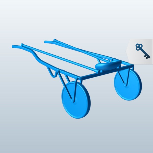 Sulky v1 Free 3D Model - .obj .stl - Free3D